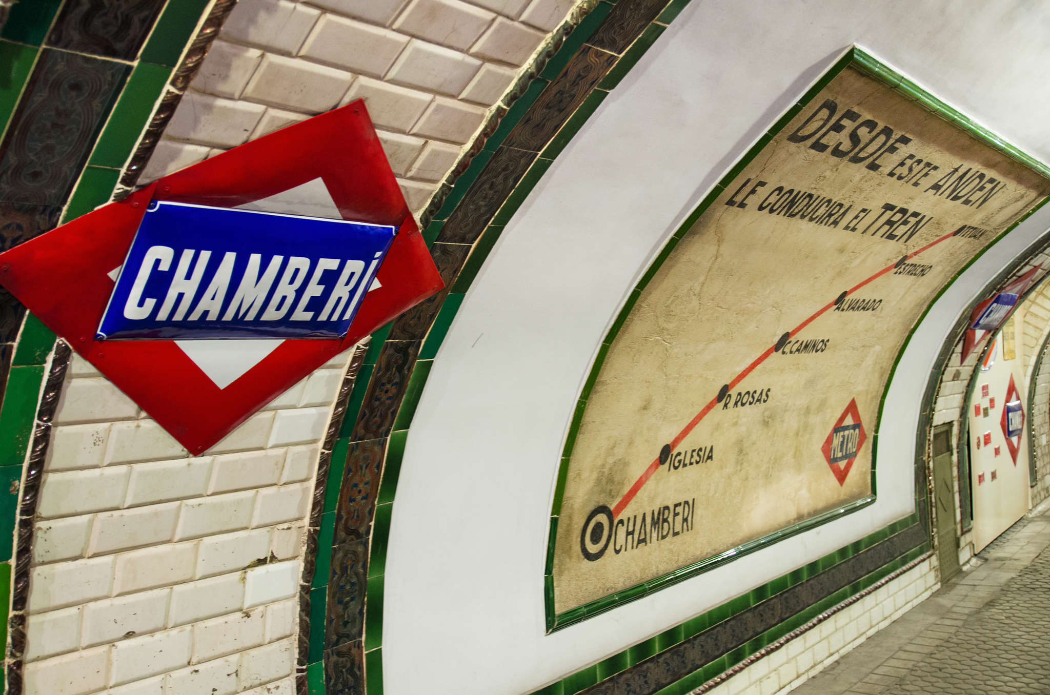 Museo del Metro de Madrid en la Estación de Chamberí - Conociendo🌎