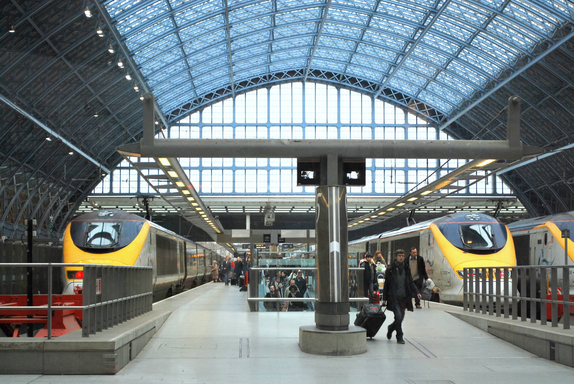 London St. Pancras International - Conoce las estaciones del Eurostar ...